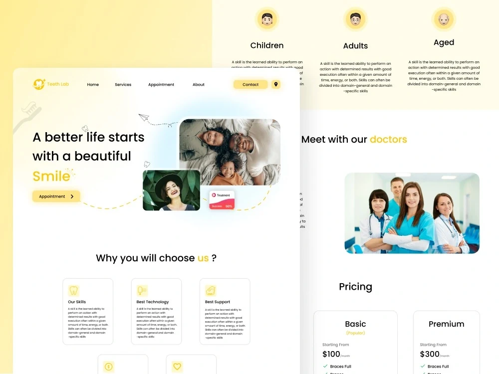 Stunning website UI UX design for your company | Upwork