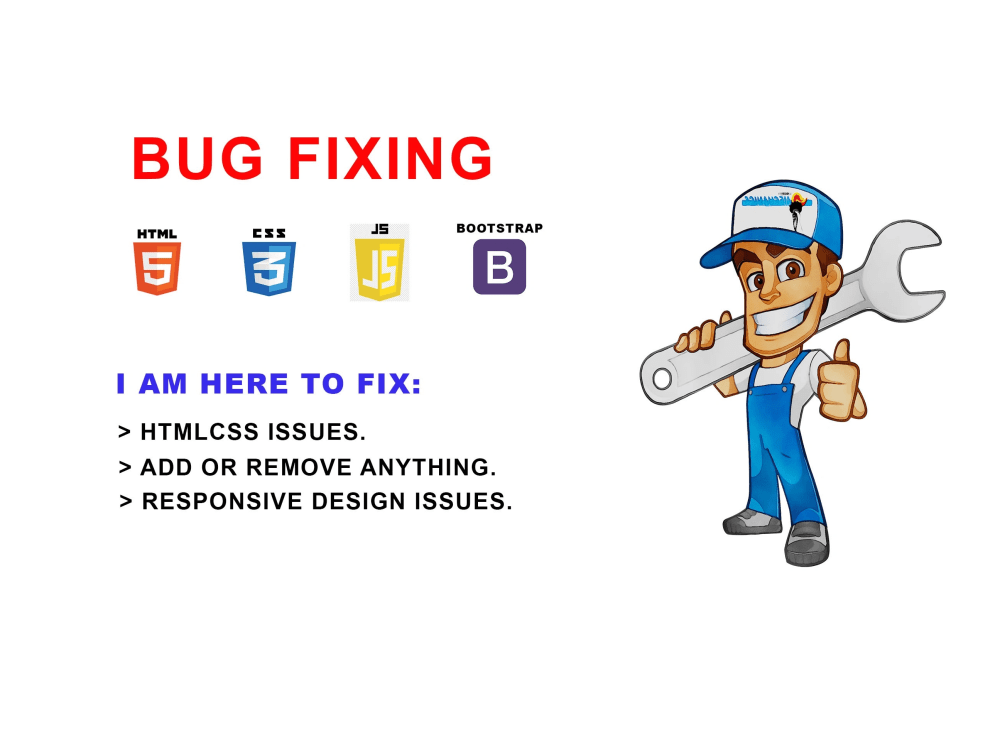 Html, css issues solved on your website | Upwork
