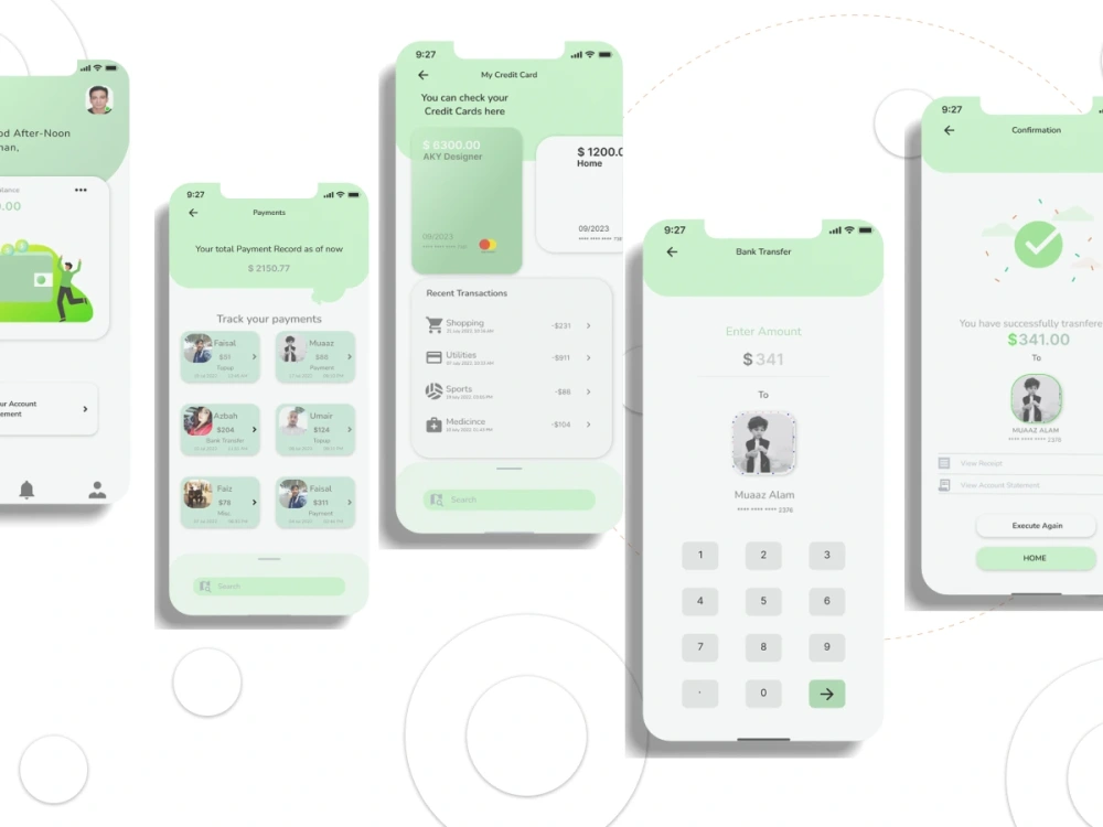 An amazing mobile app UI for android and IOS | Upwork