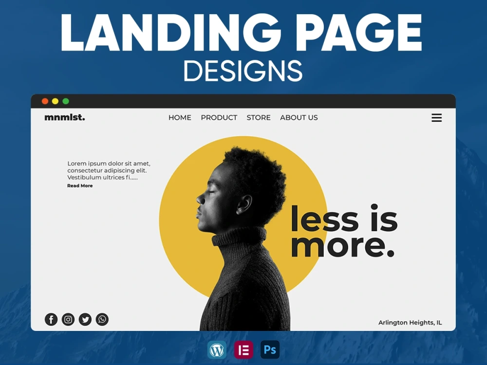High conversion wordpress elementor landing page | Upwork