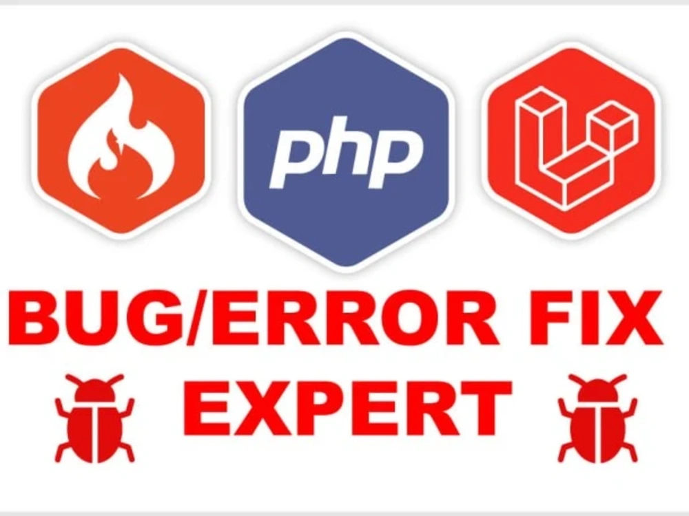 PHP bugs fixing in Laravel, CodeIgniter Websites | Upwork