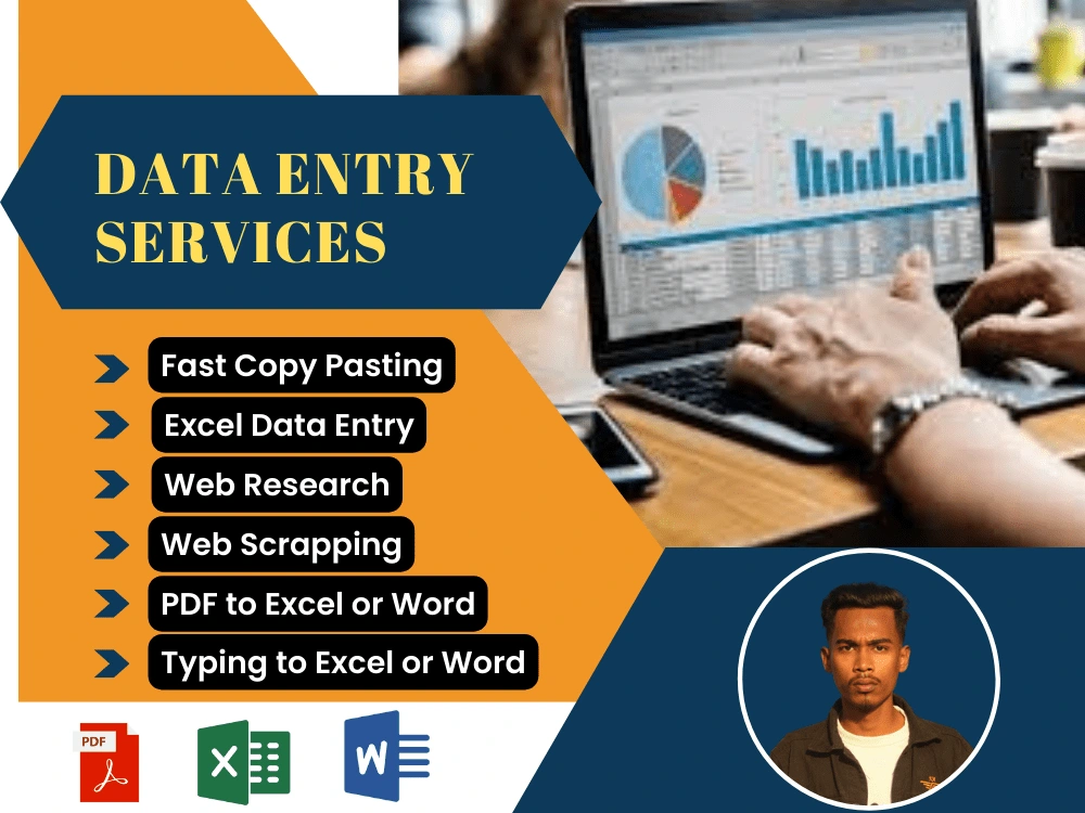 Professional & Fastest Data Entry Services as a Virtual Assistant | Upwork