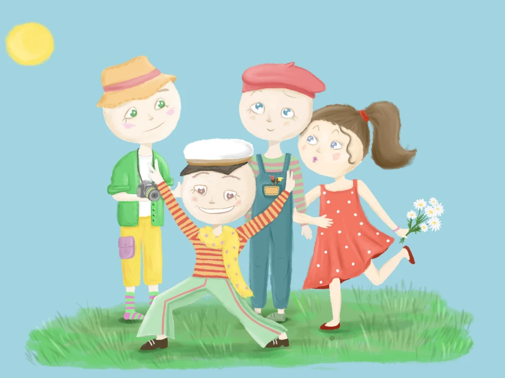 One unique raster illustration for book, comic, etc | Upwork