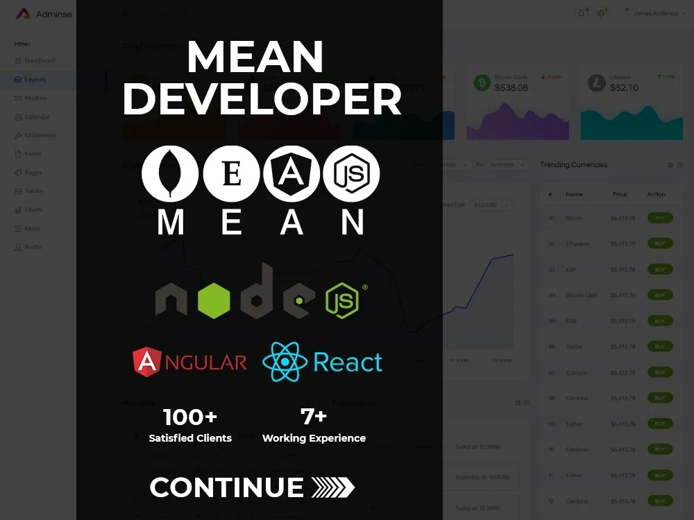 A Website In Mern Mean Node Js Vue Js Express Js Html Mongo Db Upwork