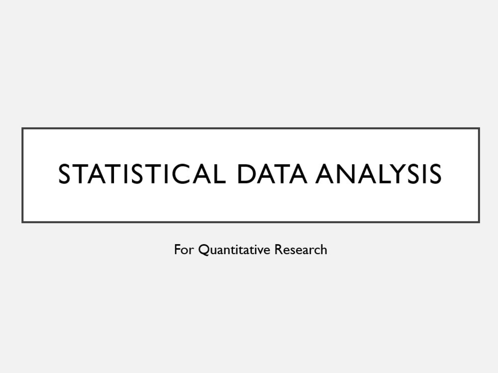 Data Analytics and Hypothesis using SPSS for Quantitative Analysis | Upwork