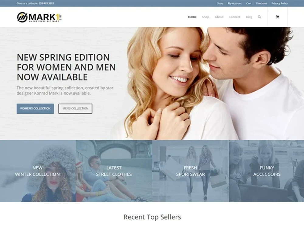 A Responsive Wordpress Woocommerce E Commerce Website Upwork