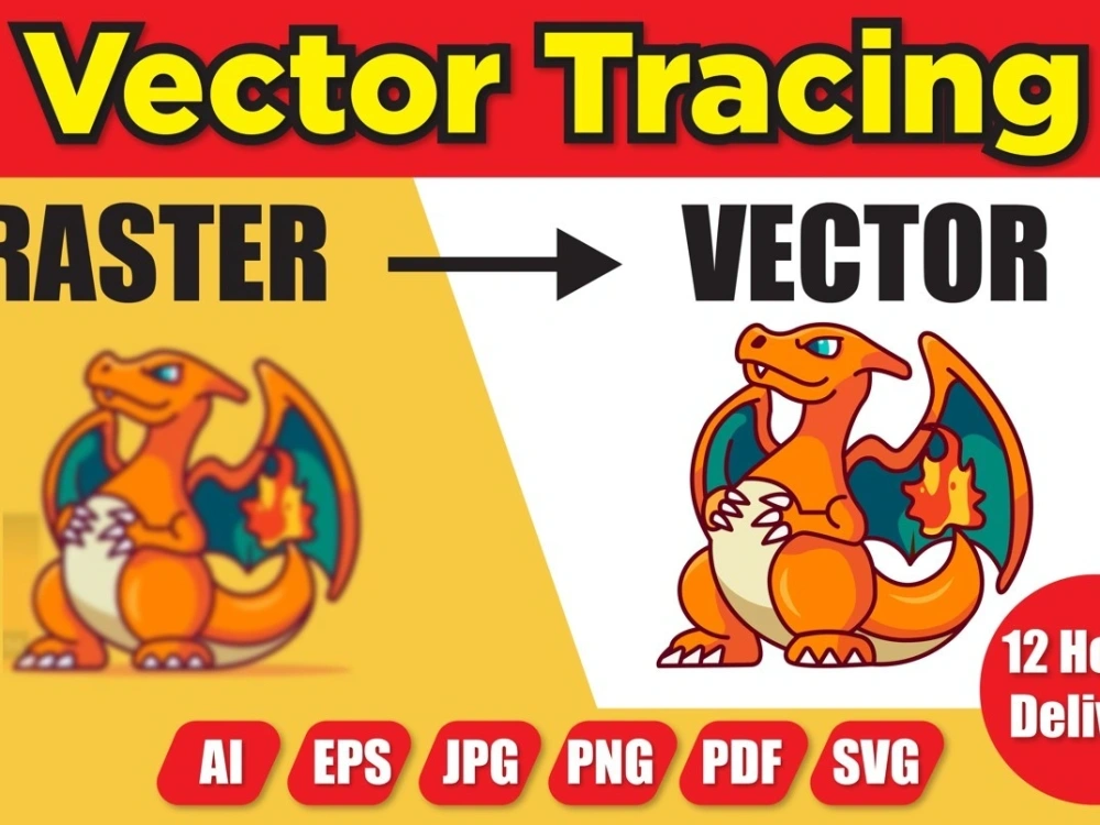 Recreate logo, vector tracing, vectorize and convert logo | Upwork