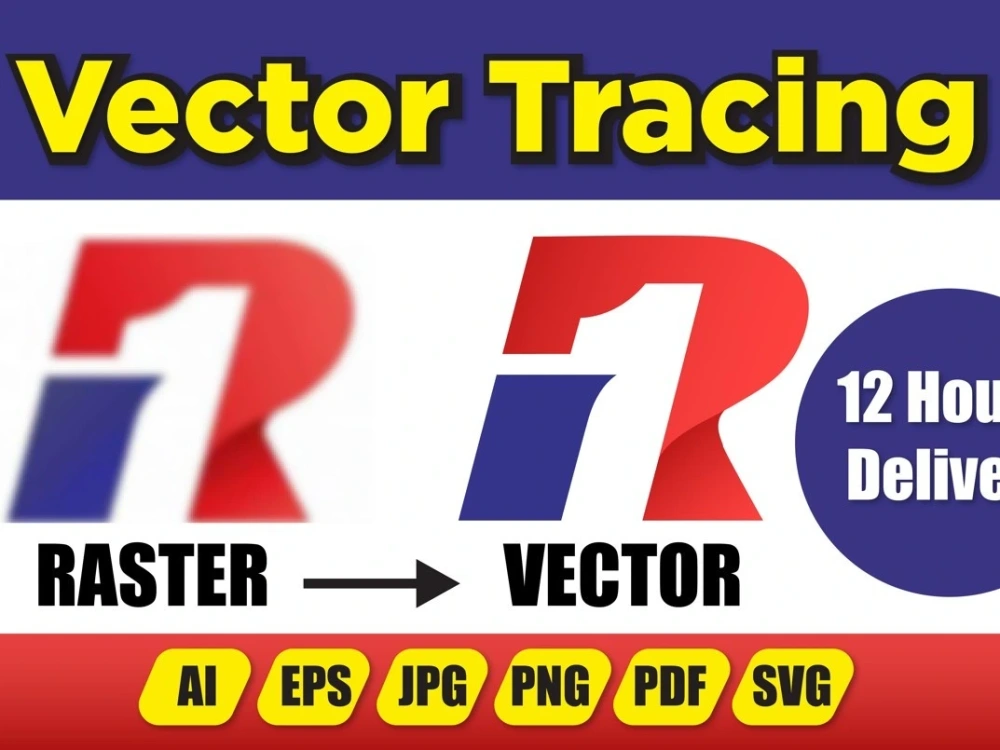 Recreate logo, vector tracing, vectorize and convert logo | Upwork