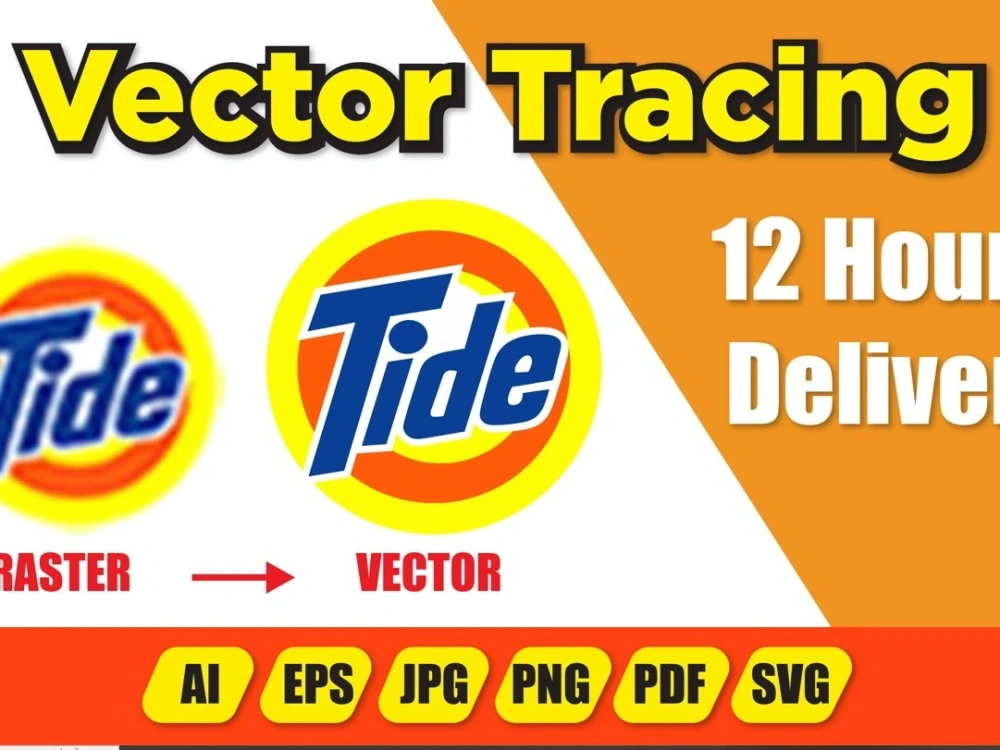 Recreate logo, vector tracing, vectorize and convert logo | Upwork