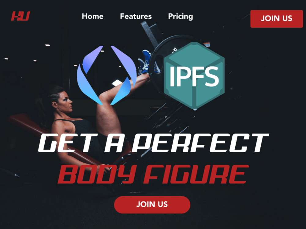 A website hosted on IPFS | Upwork