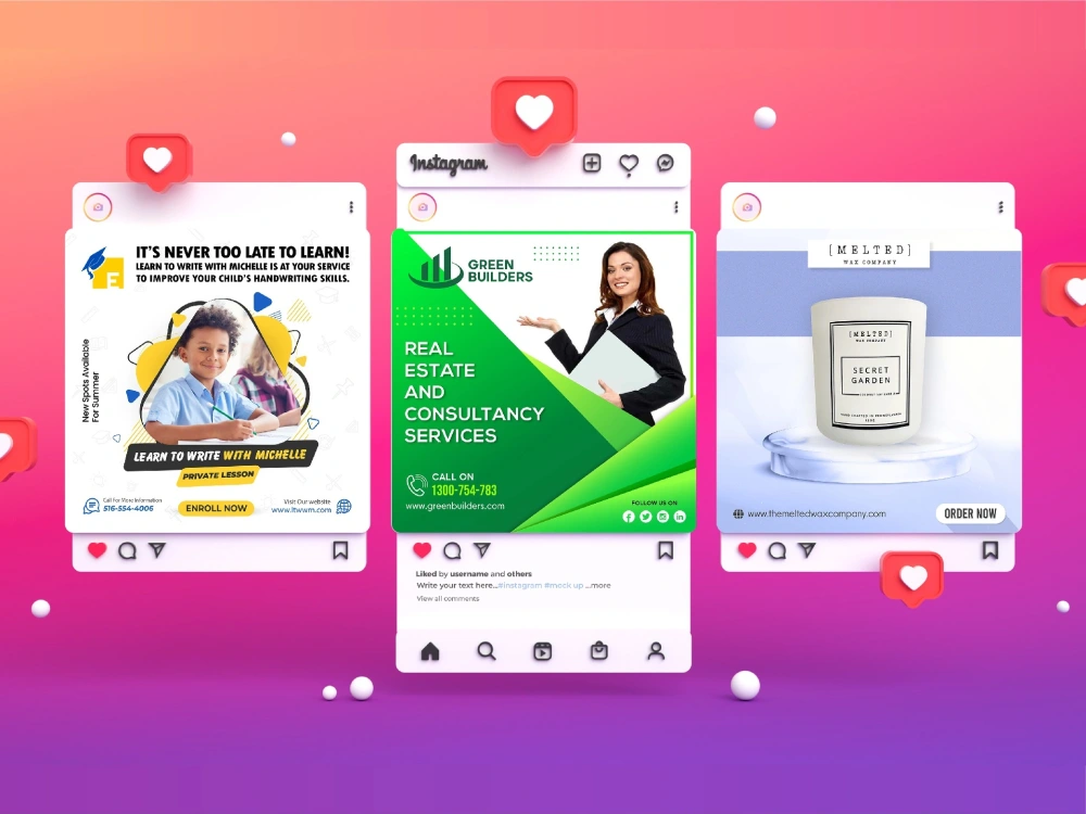 A creative and attractive social media post & amazing post graphics ...