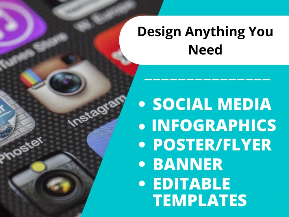Any design using Canva | Upwork