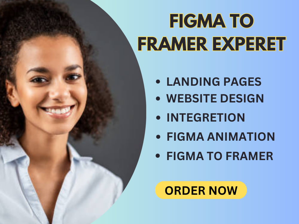 Responsive framer website, convert figma to framer, design framer ... Responsive framer website, convert figma to framer, design framer ...