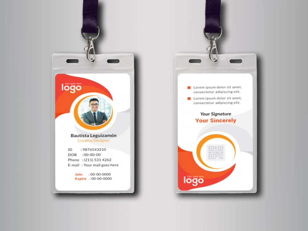 Professional id card Design | Upwork