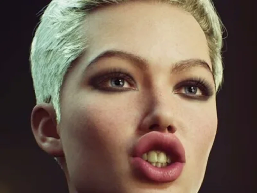 A high 3d metahuman model, 3d metahuman avatar, 3d realistic metahuman ...