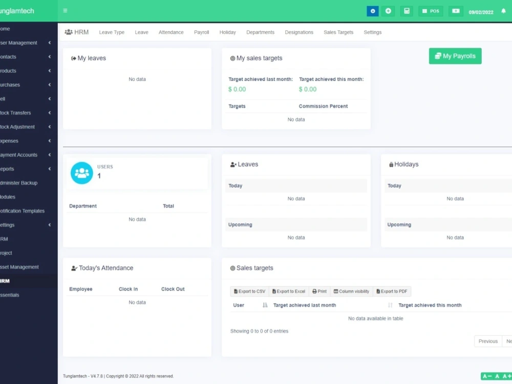 Point of sale pos wth stock management system inventory management CRM ...