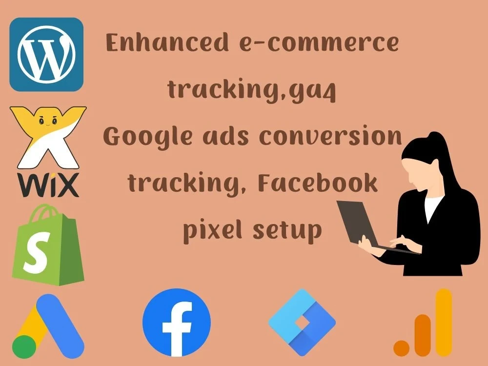 Enhanced ecommerce tracking, google analytics, ga4, ecommerce tracking,GTM | Upwork