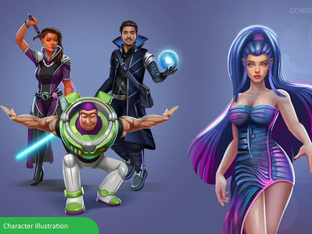 Character and concept art for DnD, NFT and Games | Upwork