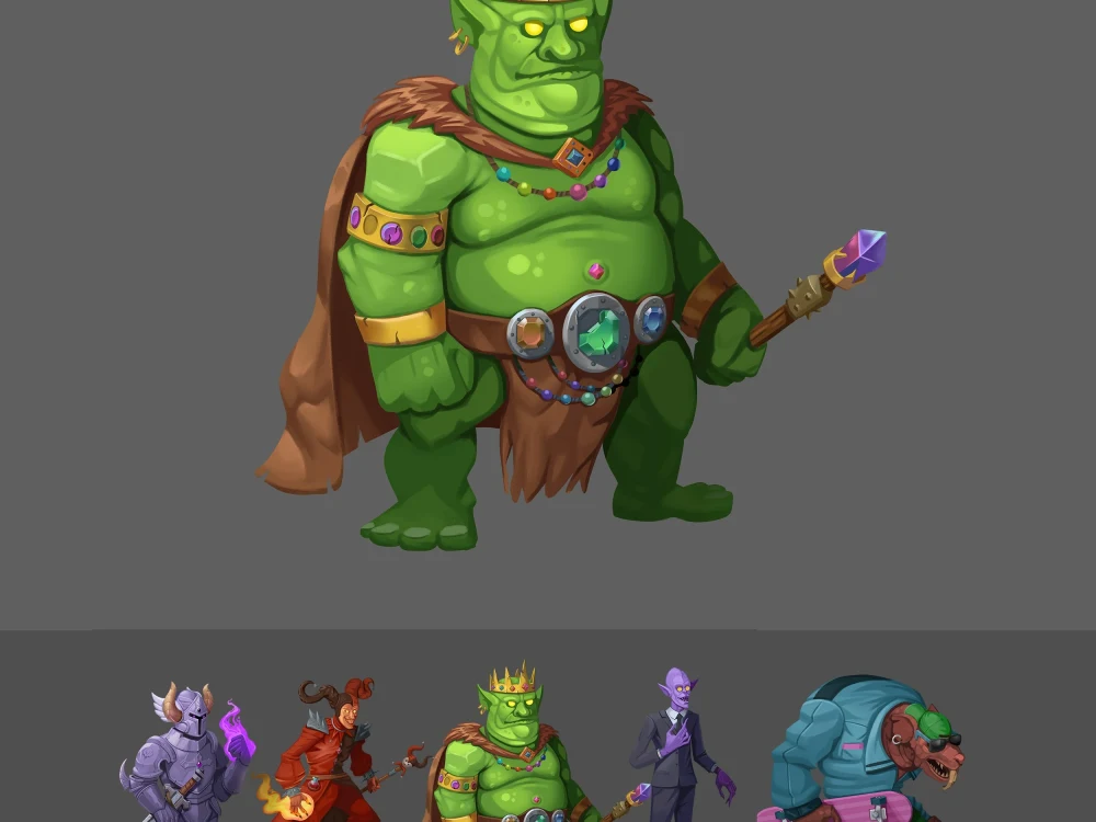 Character and concept art for DnD, NFT and Games | Upwork
