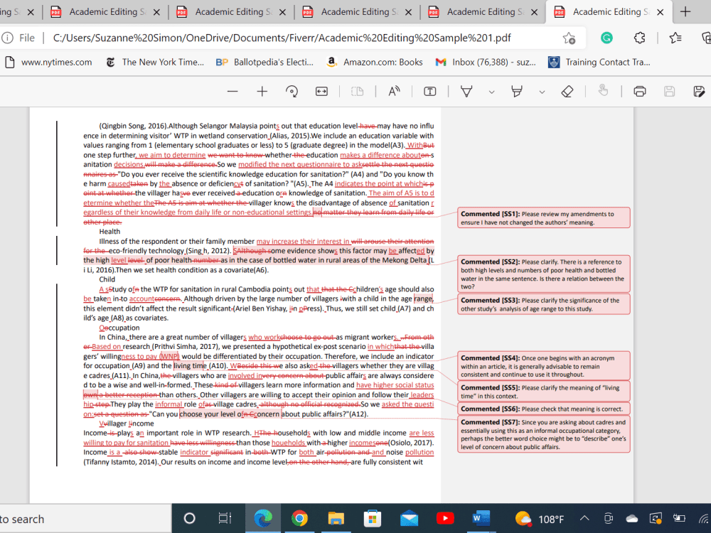 A polished and error-free dissertation, journal article, or book chapter | Upwork
