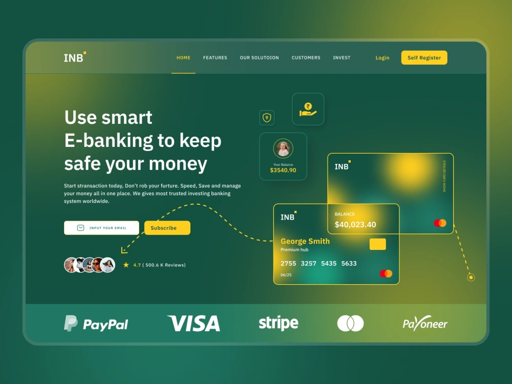 Unique Professional Website/Landing page Interface UX UI Design In Figma | Upwork