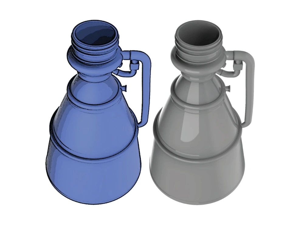 Reverse Engineering services, 3D CAD model from scanned file stl or obj ...