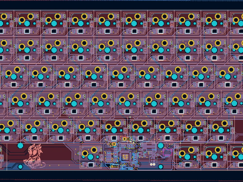 Customized Mechanical Keyboard PCB Design Production Files | Upwork