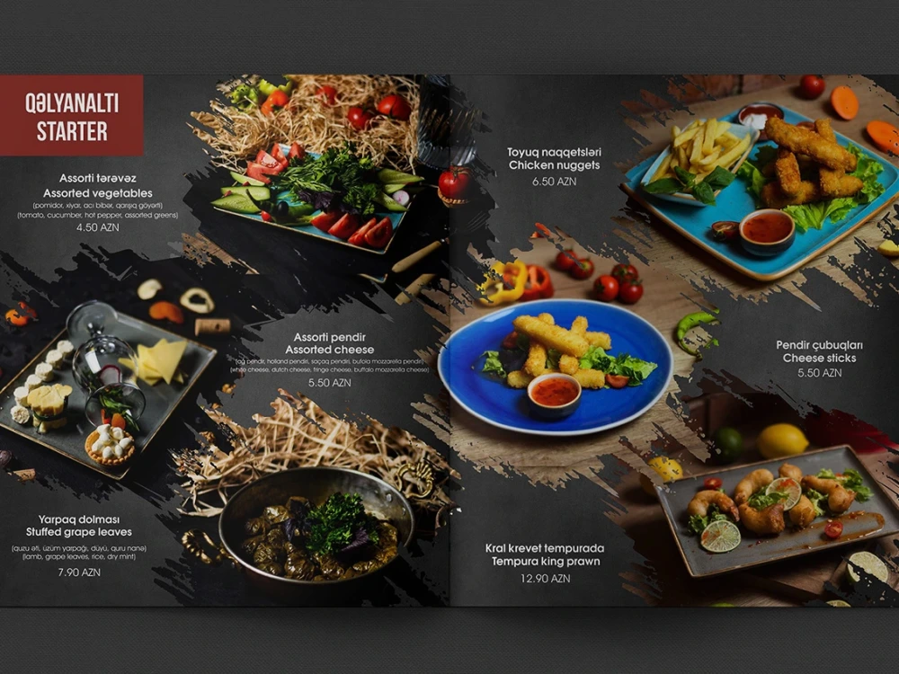 A Fantastic Restaurant Menu design | Upwork