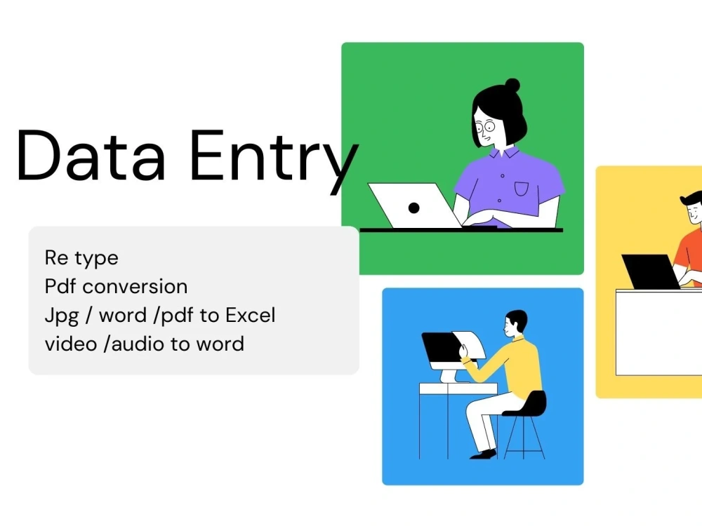 Data entry expert on excel for your business. | Upwork