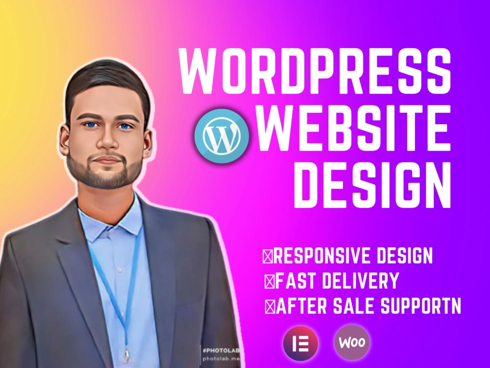 Responsive and modern WordPress website design or redesign website | Upwork