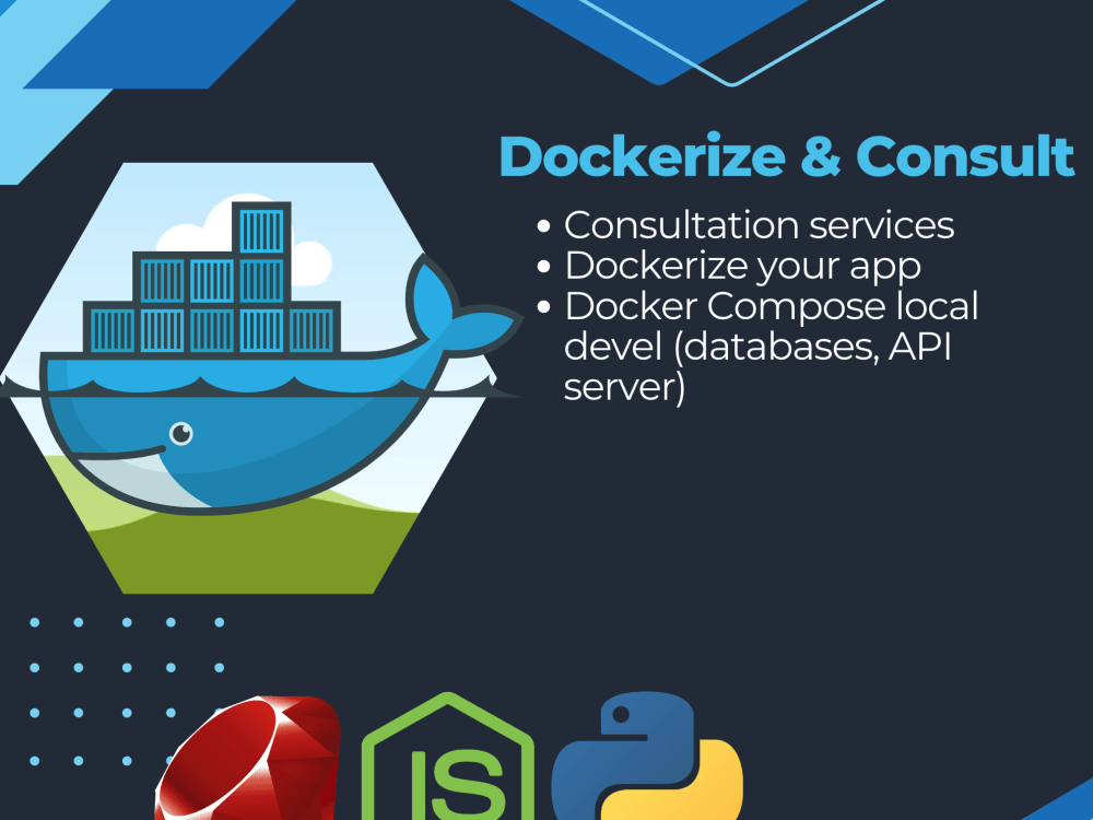 A Dockerized image of your application or consultation around Docker | Upwork