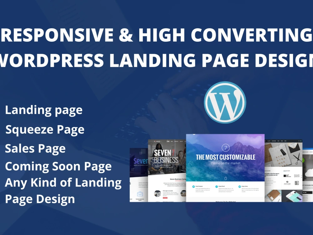 Website Landing Page, Landing Pages Designer, One Page Website Landing ...