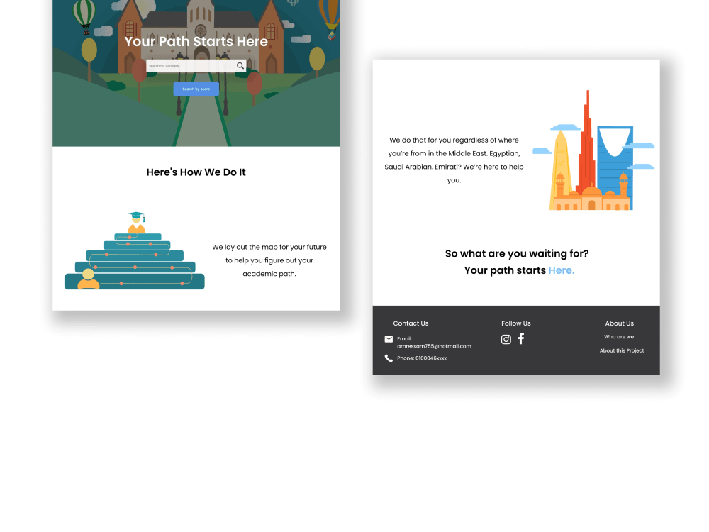 A Responsive Website Landing Page UI design in Figma and coded in Bubble.io | Upwork