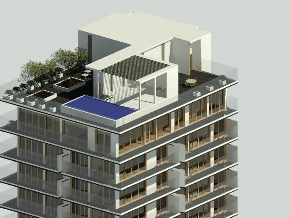 Your 3d building model in revit | Upwork