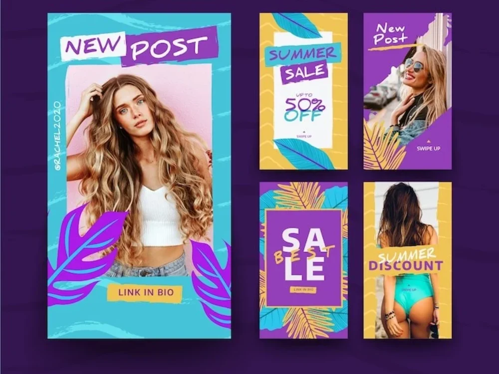 Stunning social media posts with captions | Upwork