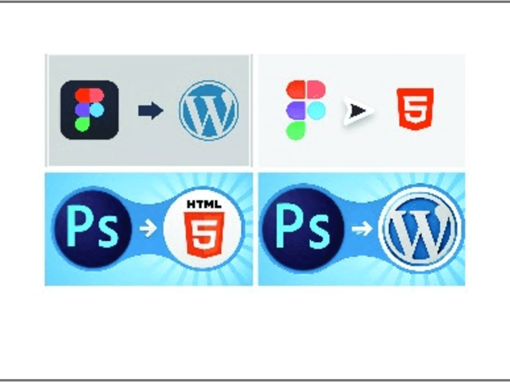 Responsive and functional Figma, XD or PSD conversion to website | Upwork