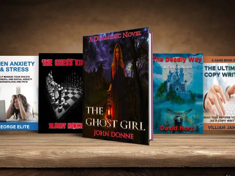 An incredible book cover design and layout | Upwork