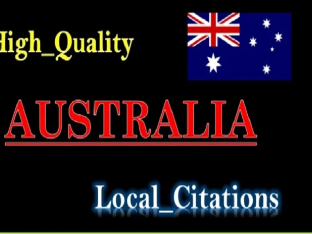Create 300 Australia local citations | Upwork