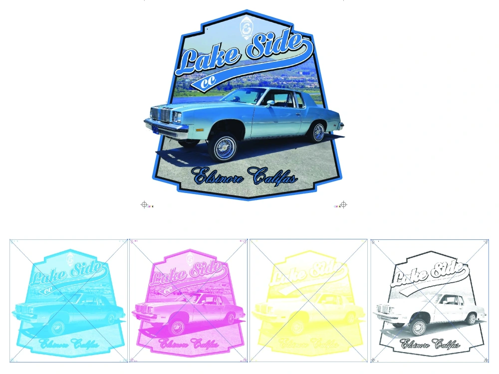 Screen printing CMYK 4 color printing process and color separation | Upwork