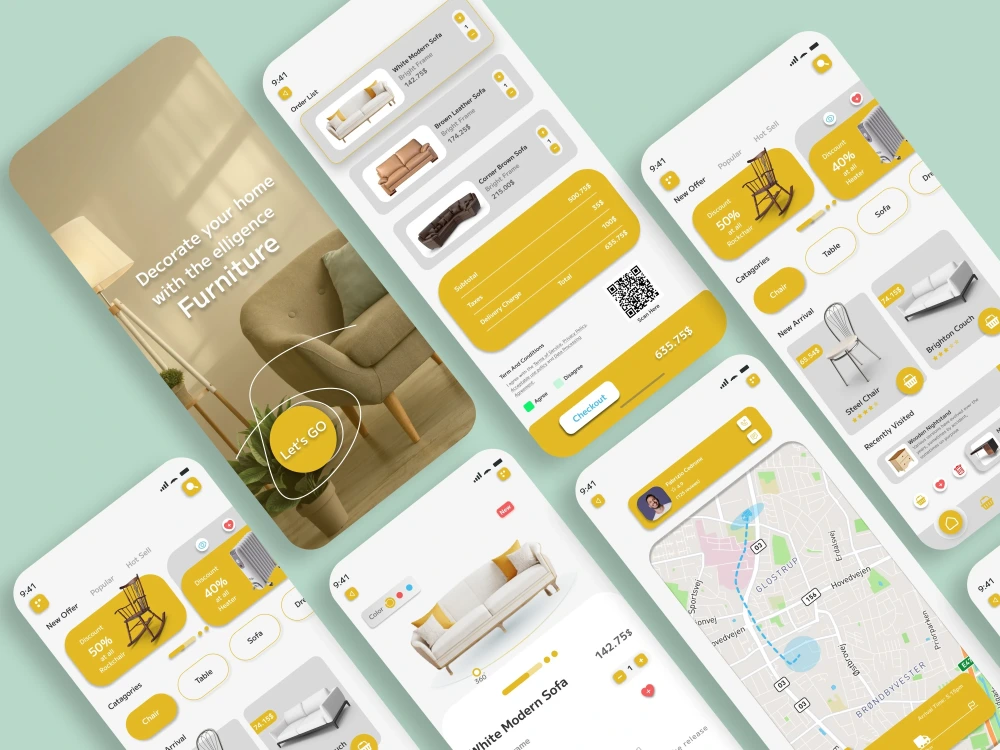 UI UX design, Website Design, Mobile App Design and Mockup in Figma, XD ...