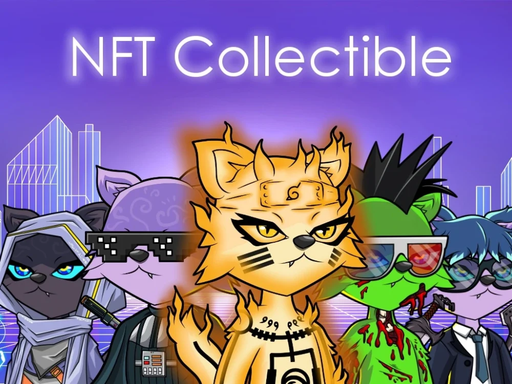 Unique custom cartoon style avatar character for your nft art ...