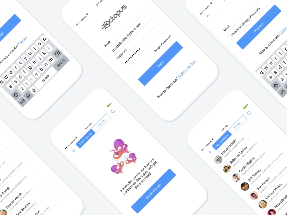 Professional UI / GUI / UX For Android / iOS App Design | Upwork