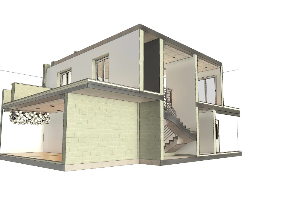 Interior Full Detailed Package with 3D Sections | Upwork