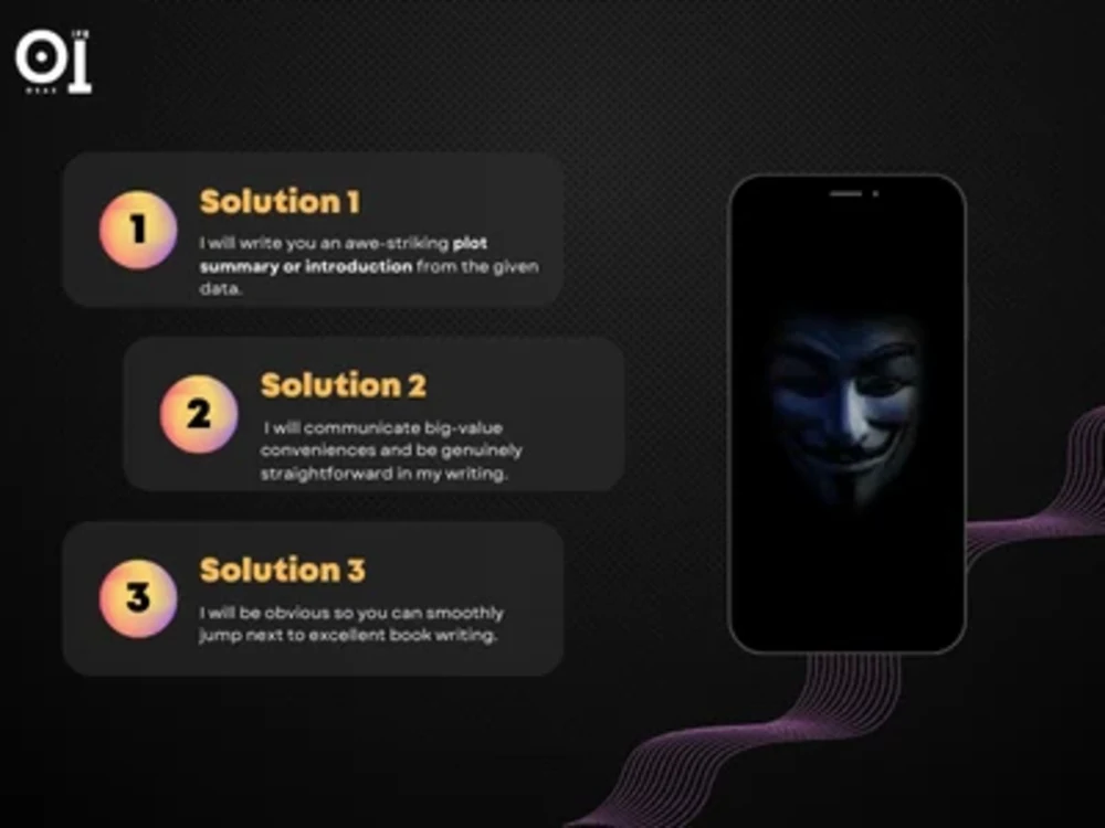 Awe-striking ghostwriting alongside a cover page\mock-up design | Upwork