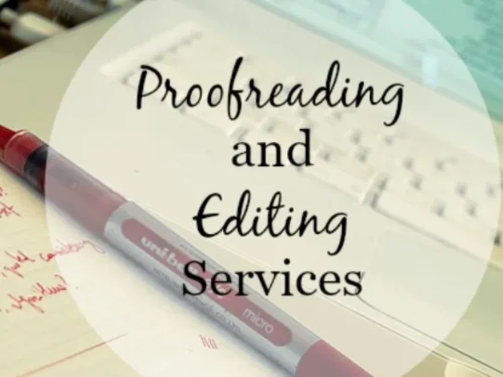 Proofreading and editing of your manuscript, document, content, writing ...