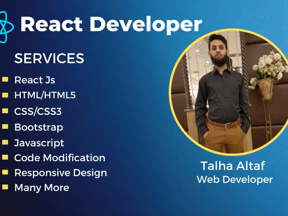 Responsive react js front-end website | Upwork Responsive react js front-end website | Upwork