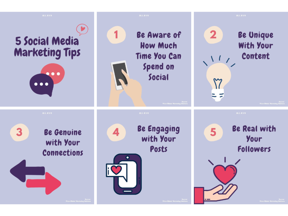 A set of carousel posts for your social media accounts. | Upwork