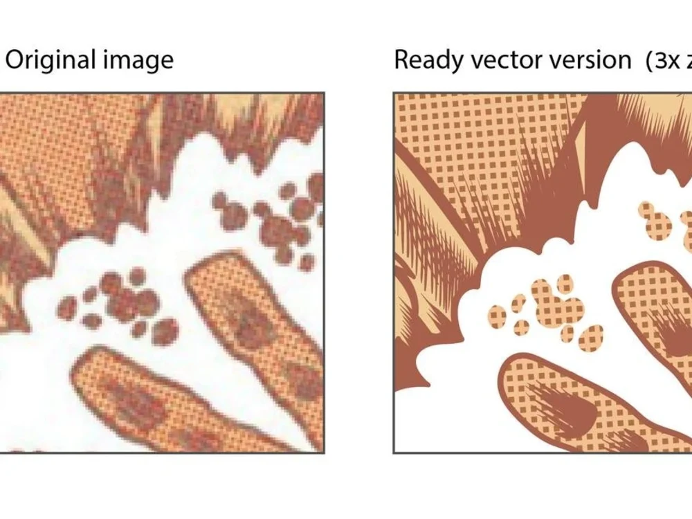 Vector version of your image | Upwork