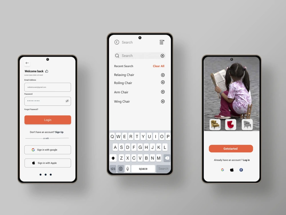 Design aesthetic mobile and web design with prototype | Upwork