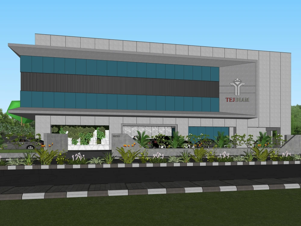 Best ELEVATION Design ( SketchUp Views in gallery shown ADVANCED TIER) | Upwork